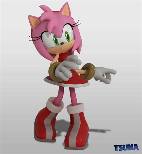 Amy Rose Turnaround Amy Rose Figure Amy Rose Statue Amy Rose Sonic