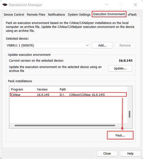 Version Of The Standalone Configuration File Does Not Match The Canoe
