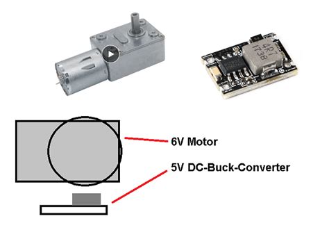 Can I Put A DC Motor Right Over An Buck Converter General Electronics Arduino Forum
