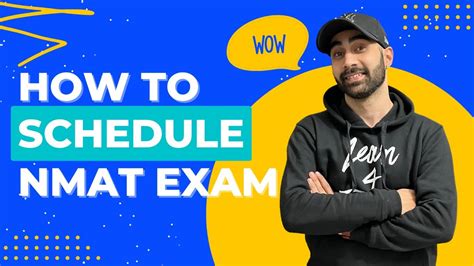 How To Book Slot For Nmat Exam Nmat Exam Scheduling Nmat Nmatexam Nmatslot Youtube