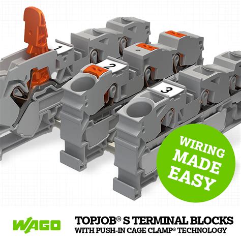 Three Ways To Wire Wago Rail Mount Terminal Blocks With Levers Push