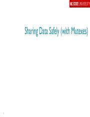 Understanding Mutexes For Safe Data Sharing And Atomic Operations Course Hero