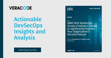 Veracode On Linkedin Sans 2022 Devsecops Surveypdf