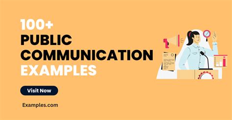 public communication 99 examples how to improve tips