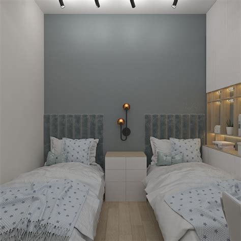 ინტერიერის დიზაინი დიზაინერების სახლი Dizaineri Ge საძინებლის დიზაინი 💙💙 სტილი