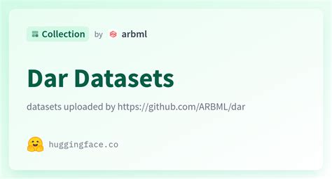 Dar Datasets A Arbml Collection