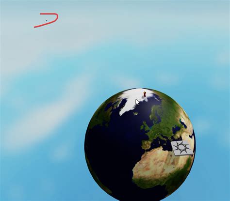 trying to plant geographic coordinates latitude longitude on a sphere