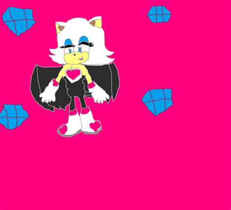~rouge The Bat Artwork By Me~ By Sonicshadowblaze365 On Deviantart