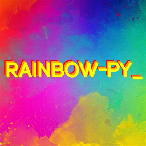 Rainbow Text In Python Rgb Replit