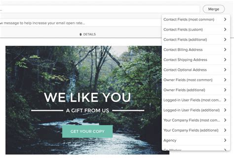 How To Merge Infusionsoft Opportunity Fields Into Infusionsoft Emails