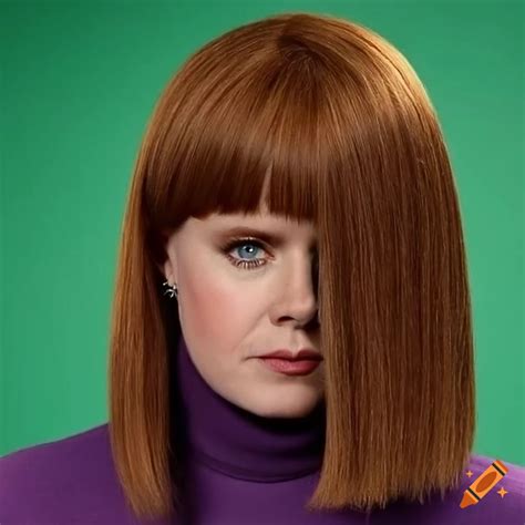 Satirical Portrayal Of A Public Figure With A Wig On Craiyon