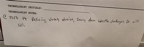 Arrt Preliminary Score Rradiology
