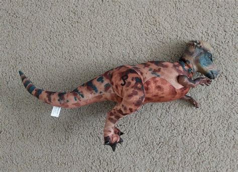 Jurassic Park Lost World Pachycephalosaurus 1997 Plush Stuffed Dinosaur