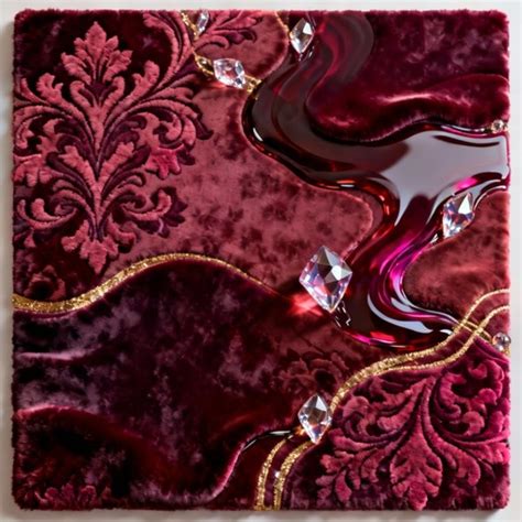 Free Burgundy Gold Elegance Image Burgundy Gold Damask Download