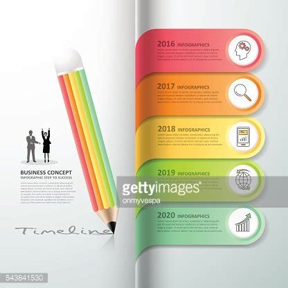 Abstract D Infographic Options Business Concept Infographic Stock Clipart Royalty Free