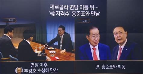 윤 대통령 이번엔 ‘한동훈 저격수 홍준표 만난다