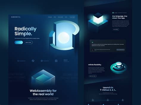 Suborbital Website By Alex Eiman For Heyo On Dribbble