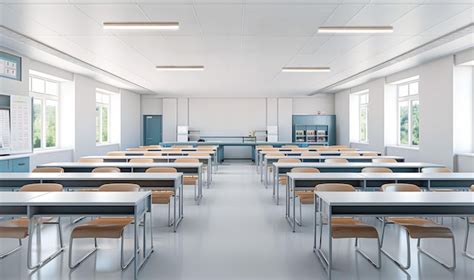 Premium Ai Image Empty Classroom Premium Ai Image Empty Classroom