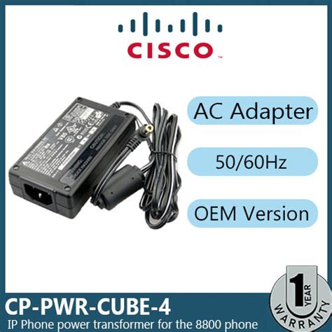Cp Pwr Cube 4 Ip Phone Cisco Power Transformer For The 8800 Phone Series Cisco Power Cube