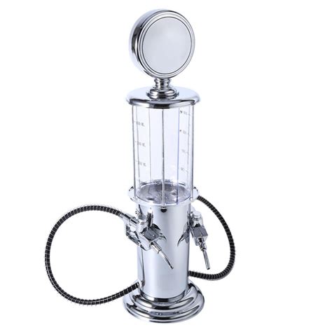 Metal Double Gas Pump Nozzle Beer Wine Liquor Dispenser Soda Beverage