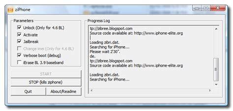 How To Unlock Your Iphone With Ziphone Gui Windows Iclarified