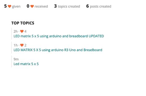 LED Matrix X Using Arduino And Breadboard UPDATED Page LEDs And Multiplexing Arduino