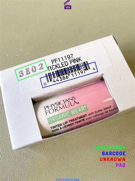 Physicians Formula Expiration Date Cosmetic Calculator Batch Code