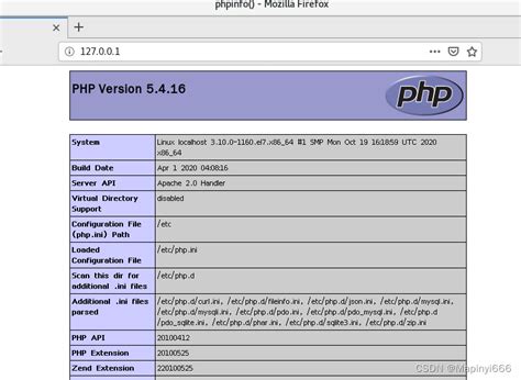 部署lamp平台并搭建应用 csdn博客