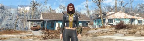 Sexy Vanilla Vault 111 Suit For Vanilla Body Female And Male At Fallout 4 Nexus Mods And