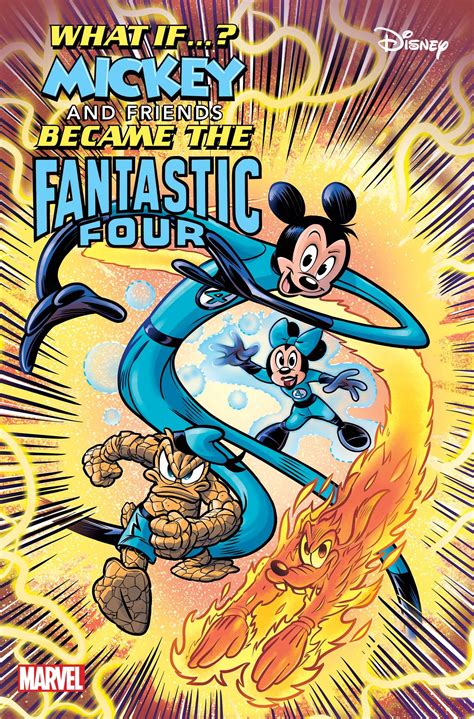 Marvel And Disney What If Mickey And Friends Became The Fantastic Four