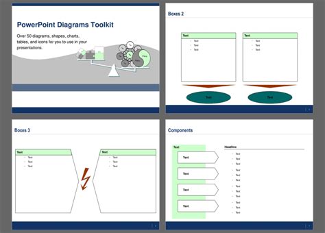 Powerpoint Diagrams Toolkit 49 Slide Powerpoint Presentation Ppt Flevy