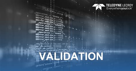Validation Testing Of Ethernet Devices Up To 800gbps