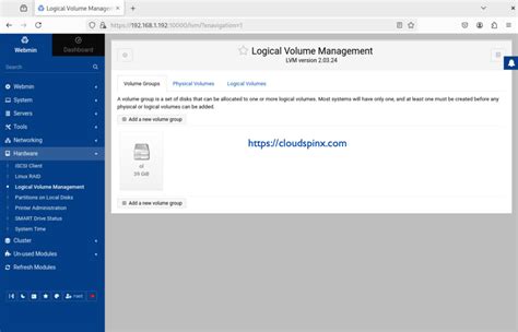 Install Webmin On Almalinux 9 Or Oracle Linux 9 Cloudspinx