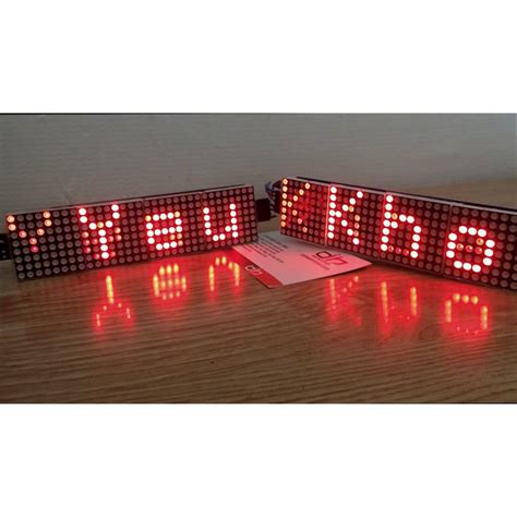 Module Matrix x MAX Arduino Đỏ MT G Shopee Việt Nam