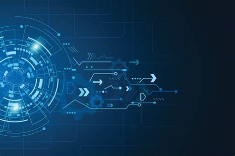 Sci Fi 미래의 사용자 인터페이스 Hud 기술 추상 배경 벡터 일러스트 레이 션 0명에 대한 스톡 벡터 아트 및 기타 이미지 0명 가상현실 개념 Istock