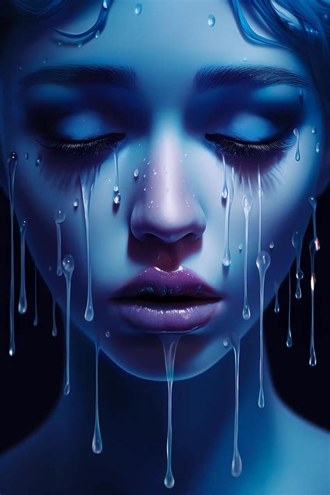 Ai 생성 여성 눈물 Pixabay의 무료 이미지 Pixabay