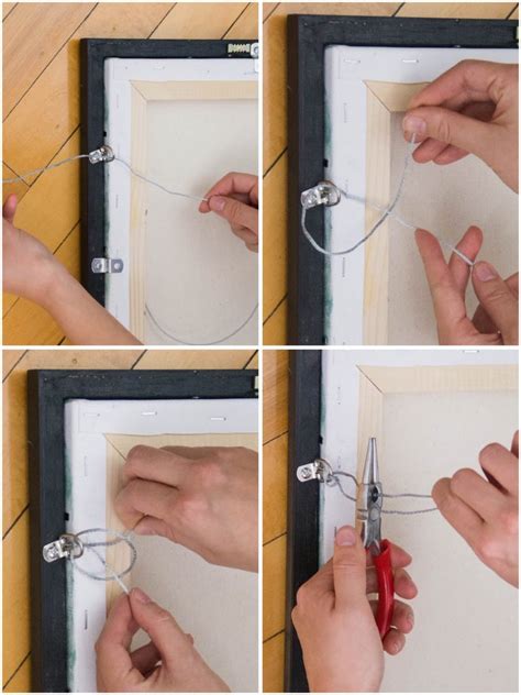 DIY Framing A Canvas Eclectic Spark
