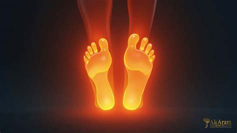 داغ شدن و سوزش کف پا نشانه چیست؟ دکتر علی آرام جراح مغز و اعصاب