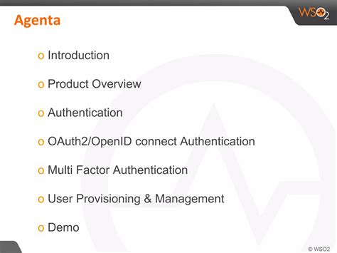 Authenticator And Provisioning Connector In Wso2 Identity Server Ppt