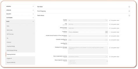 how to set up magento 2 shipping table rate beehexa