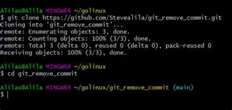 How To Git Remove Commit Properly Practical Examples Golinuxcloud