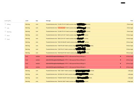 Warning In Log Showing Trusted Domain Error ℹ️ Support Nextcloud Community