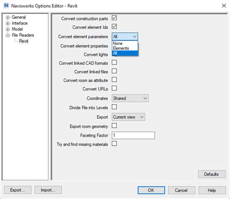 Solved Revit Mep 2018 Element Properties Not Coming Through To Nw Manage 2018 Autodesk Community