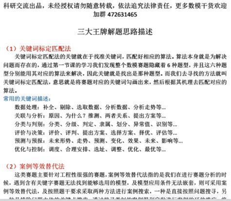 数学建模 论文 各部分 写作指导 及 获奖技巧讲解【美赛mcmicm】英文数学建模竞赛论文 Csdn博客
