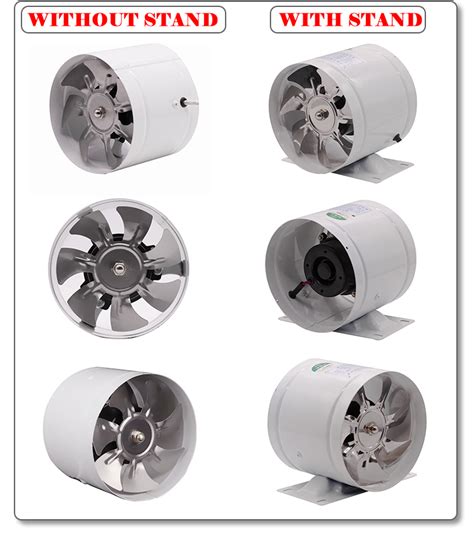 Buy Wholesale China Vanjine Bidirectional Pipeline Axial Fan Powerful Two Way Duct Fan 6 7 8