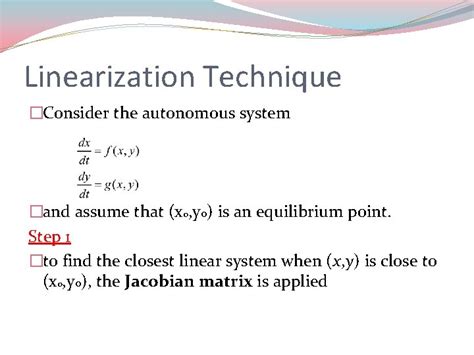 Plt 328 Robotic Control Chapter 3 Nonlinear Control