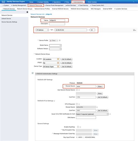 Ise를 사용하는 Vedge 및 컨트롤러에 대한 Radius 및 Tacacs 기반 사용자 인증 및 권한 부여 Cisco