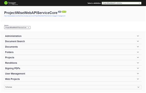 New Release Of Projectwise Web Api Projectwise Project Templating