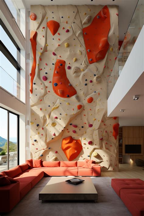 Boulder Wall Home Decoration Bouldering Indoor House Idea Huis