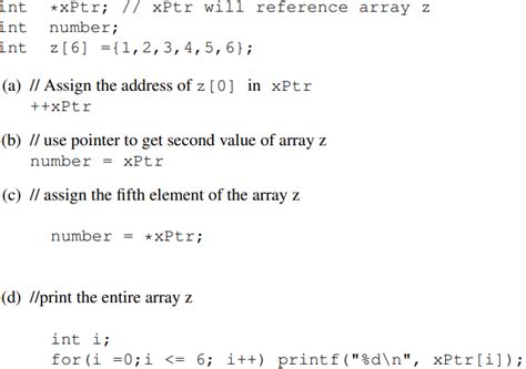 Solved A ﻿assign The Address Of Z 0 ﻿in